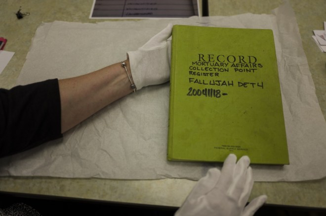 Fallujah mortuary log book to be on display in Marine museum | If You ...